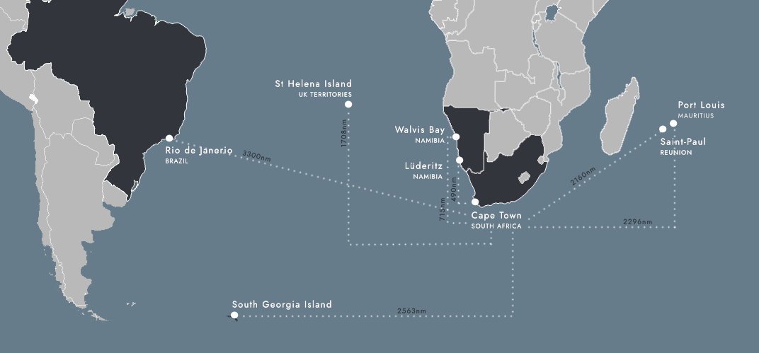 En Route to South Africa | Superyacht Cape Town